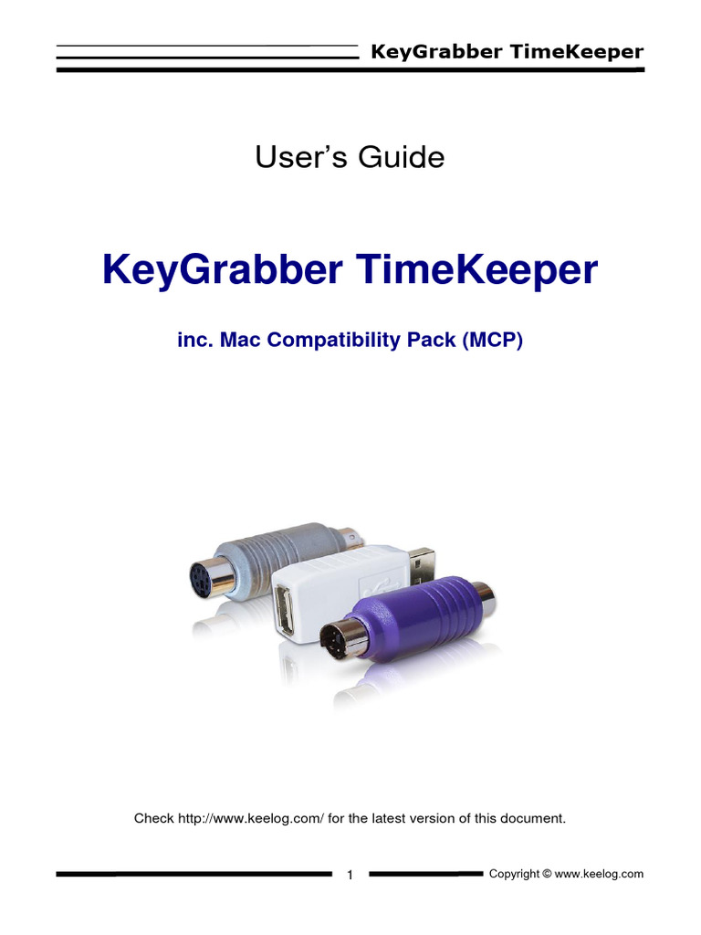 Key Grabber Timekeeper Users Guide | PDF | Computer Keyboard | Usb ...