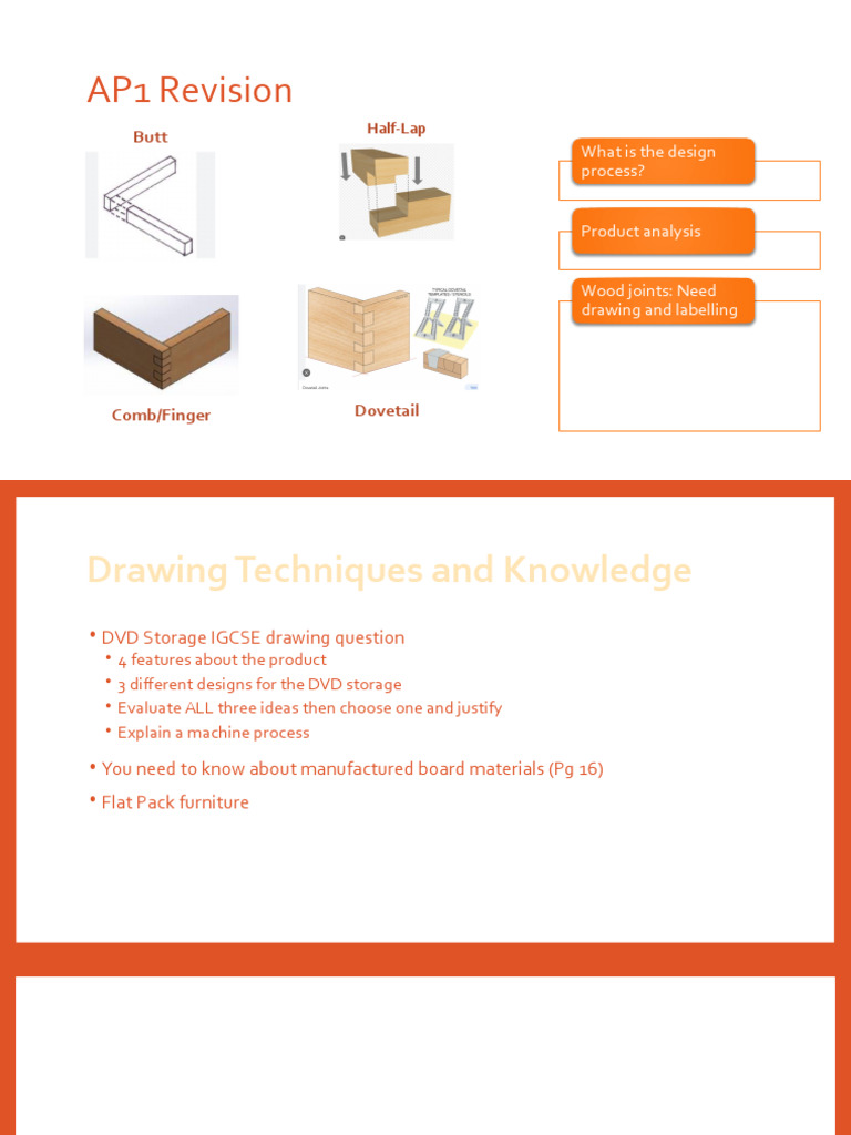 AP1 Revision For Y8 | PDF | Drawing | Technical Drawing