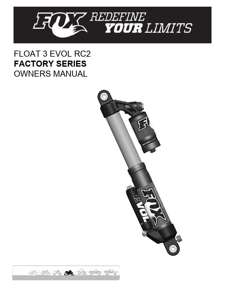 Fox Float 3 Ecolrc2 | PDF | Pump | Mechanical Engineering