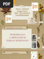 Pemeriksaan Feses Rutin PDF | PDF