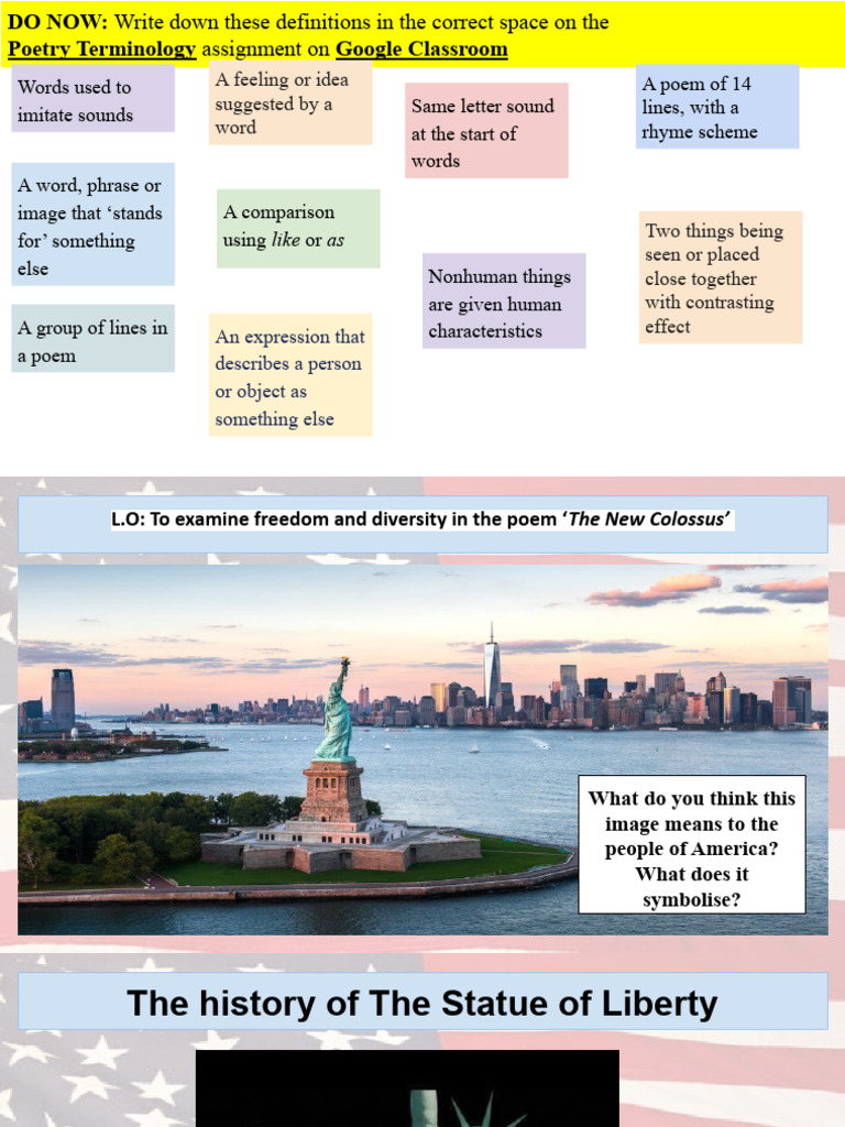 The New Colossus | PDF