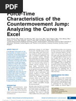CMJ Phases and Performance Insights | PDF | Weight | Force