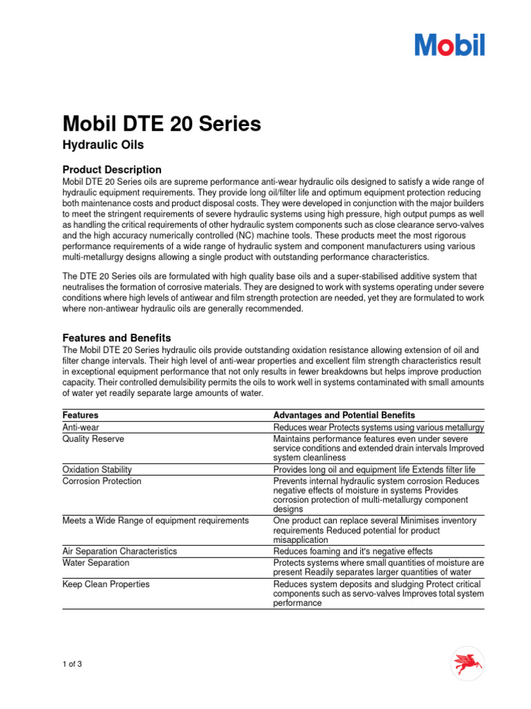 ExxonMobil Oil Specs | PDF | Motor Oil | Lubricant
