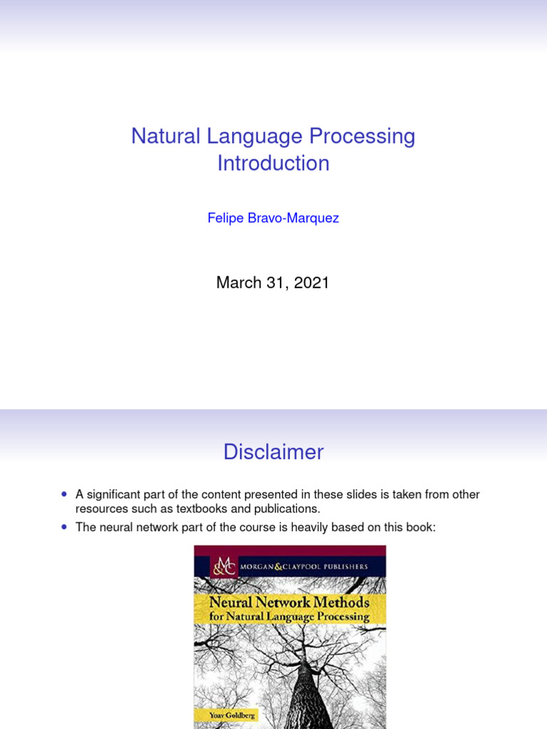 NLP Introduction | PDF