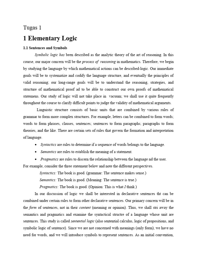Math English | PDF | Logic | Interpretation (Logic)