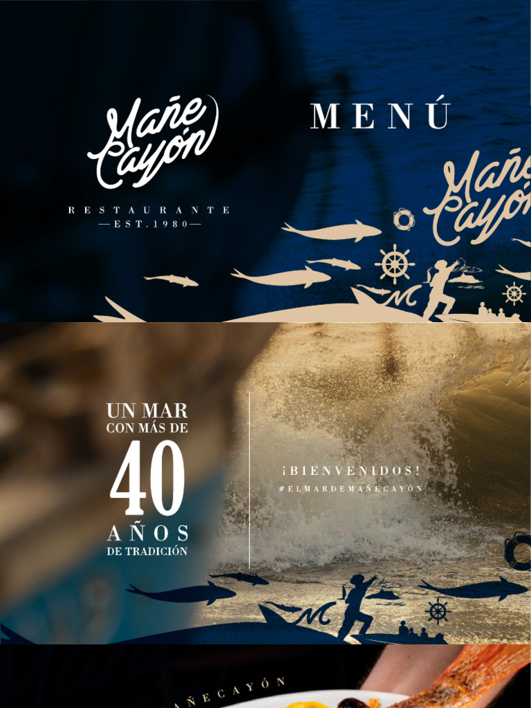 Menú Mañe Cayón | PDF