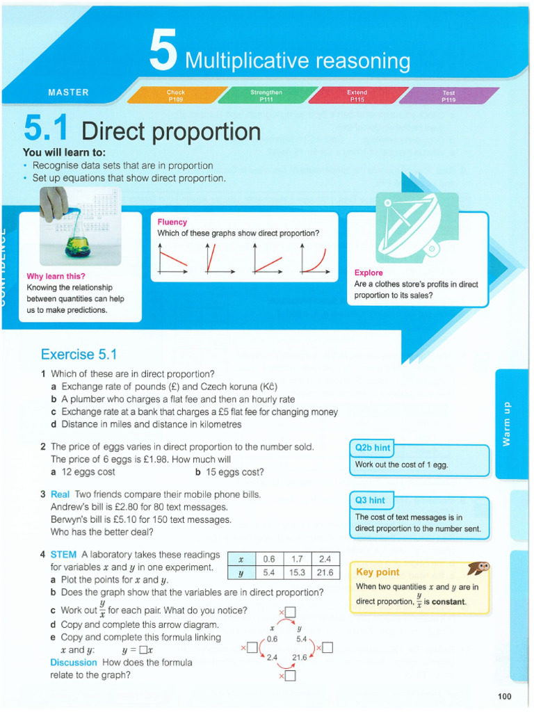 Delta 3 - Unit 5 - Multiplicative Reasoning | PDF