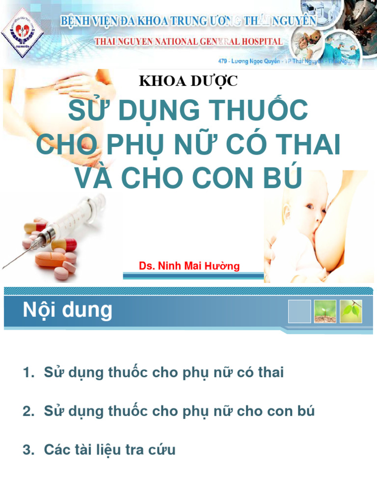 SD Thuốc PNCT và CCB | PDF