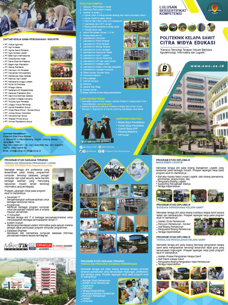 Brosur CWE New | PDF