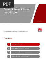 Huawei FusionSphere Datasheet | PDF | Virtualization | Virtual Machine