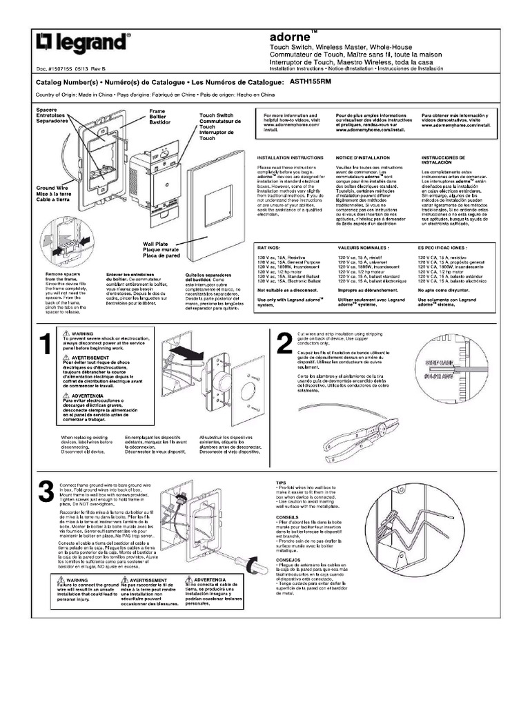 Data Sheet Interruptor | PDF