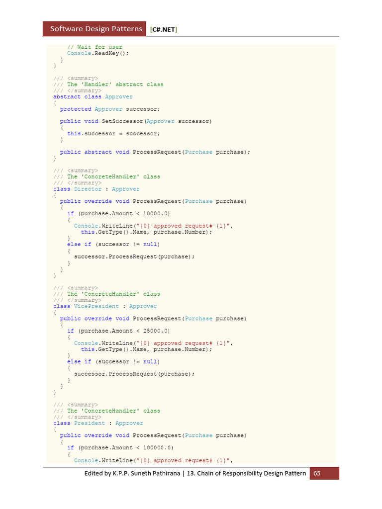 Net Dessign Patterns (Arrastrado) | PDF | Class (Computer Programming) | C Sharp (Programming ...