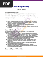SHG Group Project Report PDF | PDF | Microfinance | Microcredit