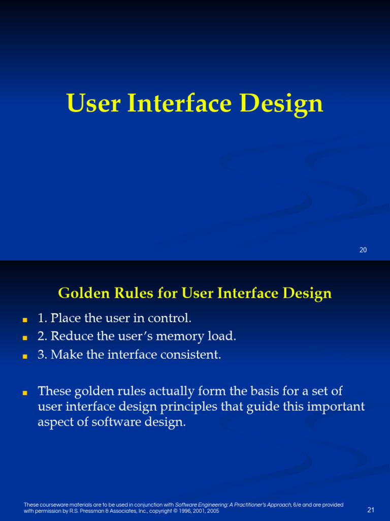SE - Unit 6 | PDF | User Interface | User Interface Design