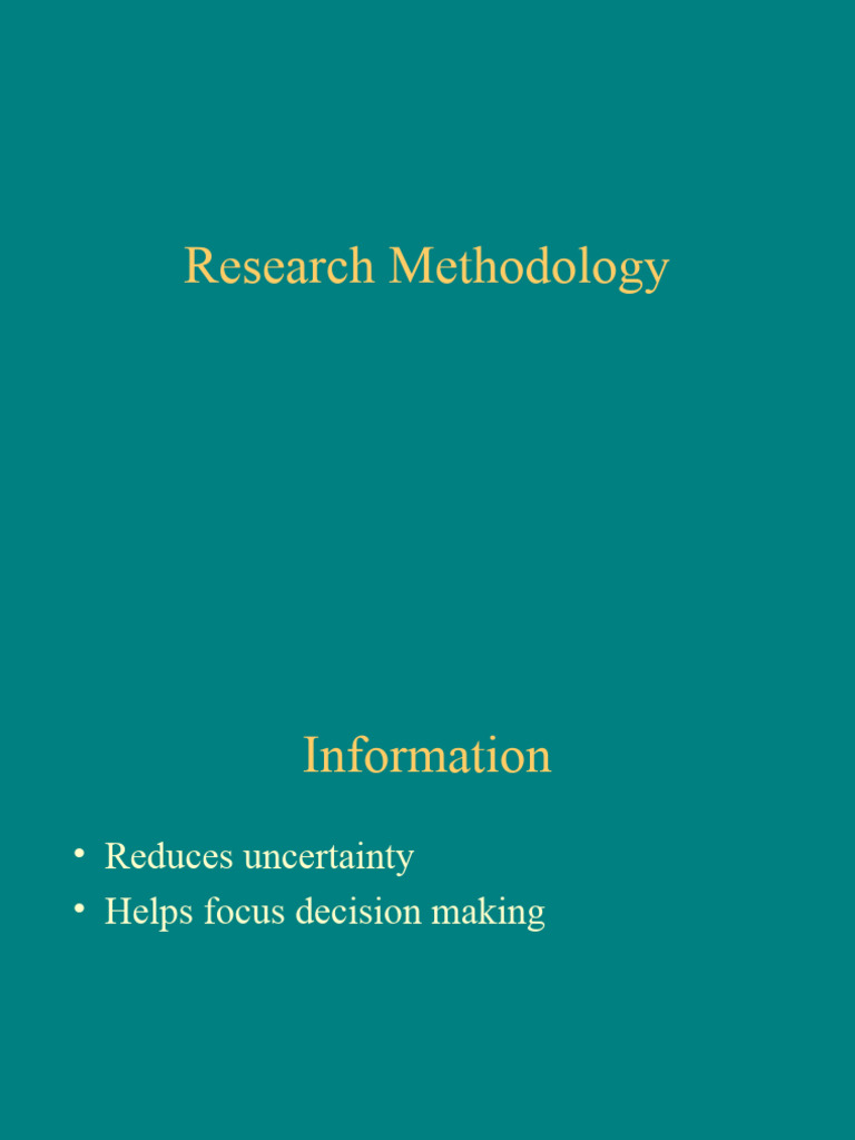Research Methodology Types | PDF | Survey Methodology | Data