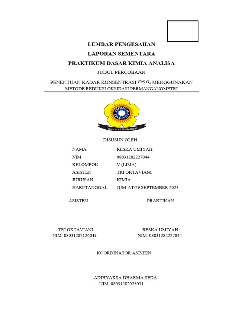 LS Perc 5 DKA Reska Done. | PDF