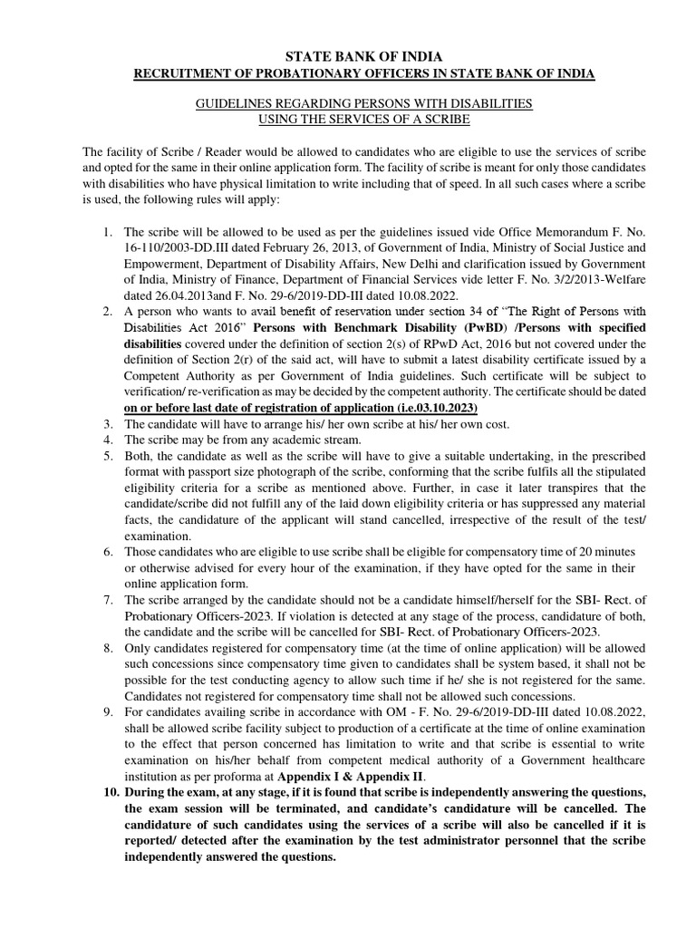 23102023-Scribe Declaration Final | PDF