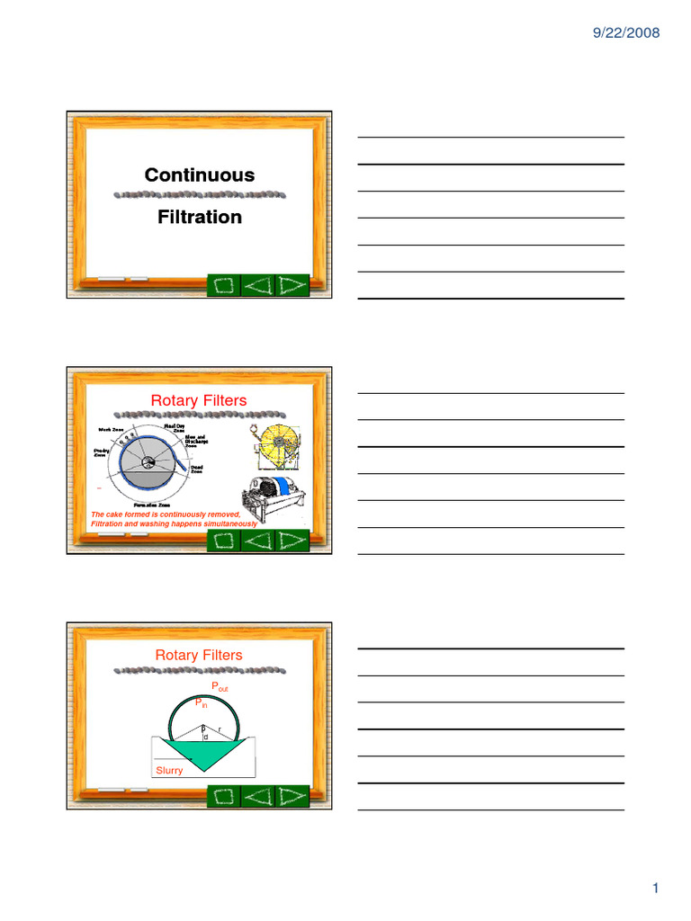 Continuous Filter | PDF