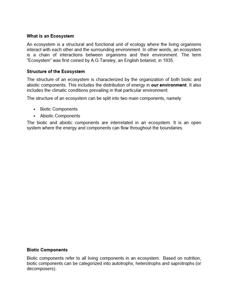 EVS - Unit-1 (Notes) | PDF | Biomass (Ecology) | Water Cycle EVS - Unit-1 (Notes) | PDF | Biomass (Ecology) | Water Cycle