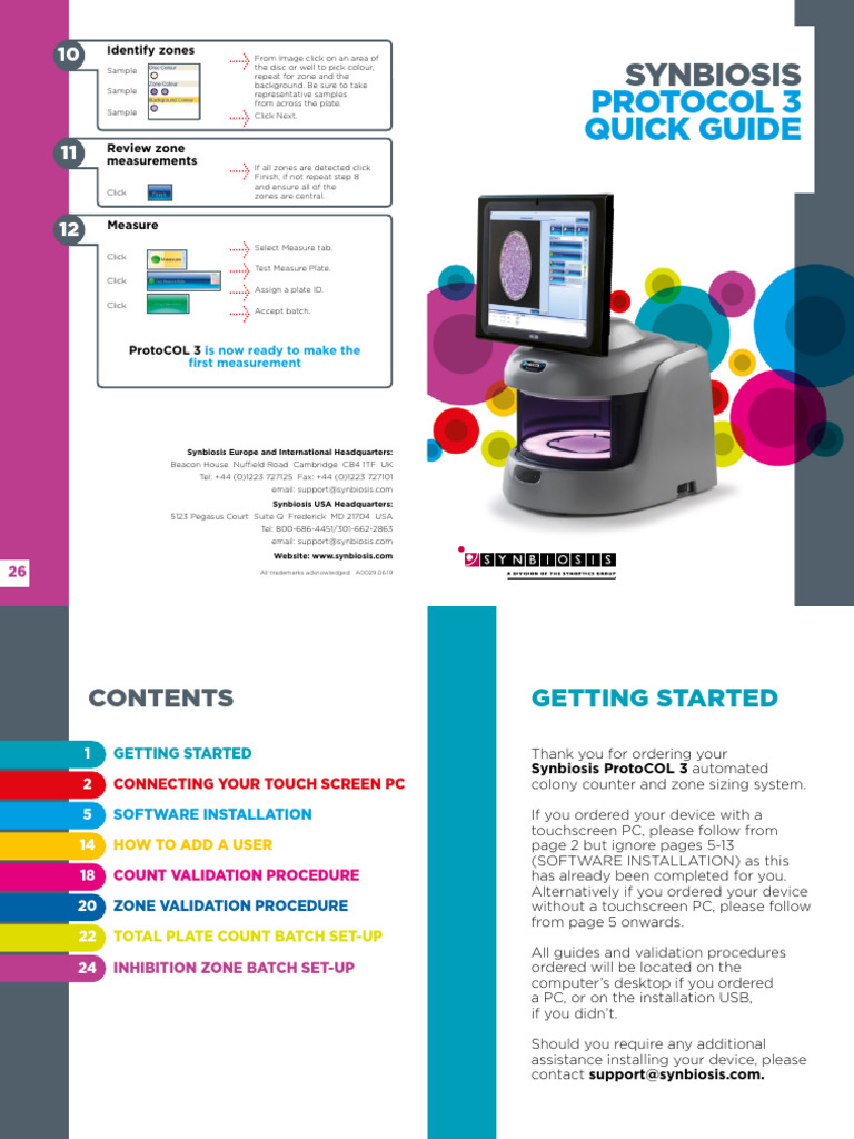 Protocol3 Quick Guide 28 Pages A5 2019 | PDF | Installation (Computer Programs) | Windows 10