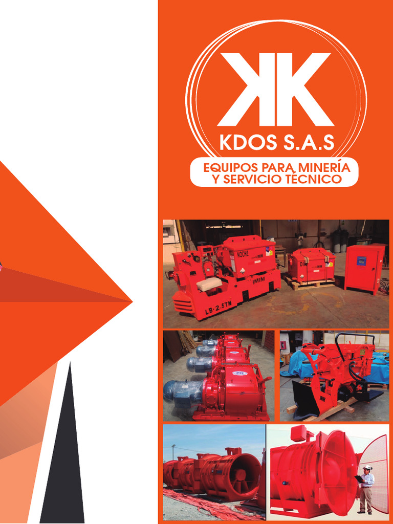 Catálogo Kdos Sas | PDF | Minería | Presión