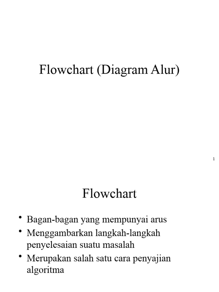 Simbol Flowchart dan Fungsinya | PDF
