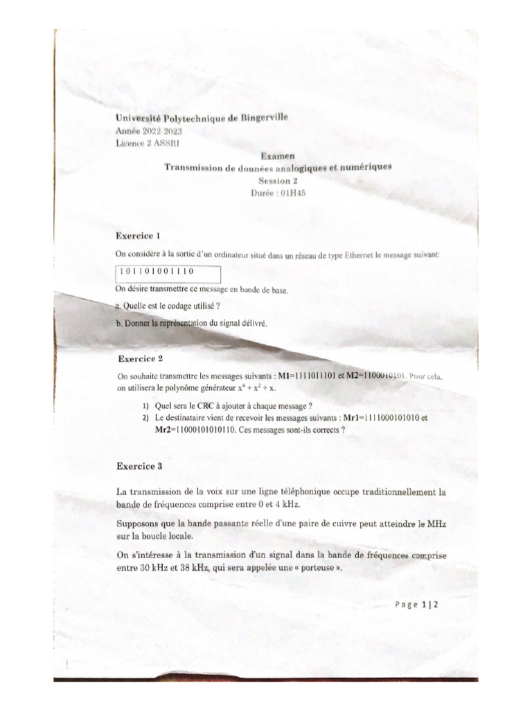 Université Polytechnique de Bingerville | PDF
