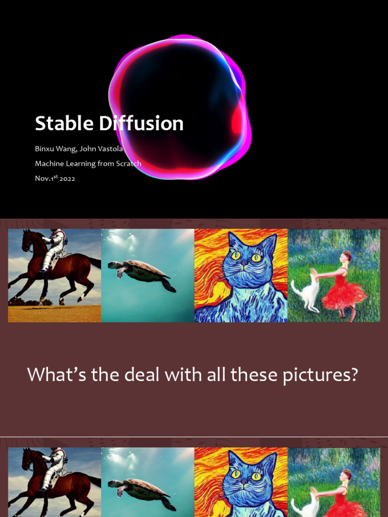 Stable Diffusion A Tutorial Pdf Cognitive Science Machine Learning