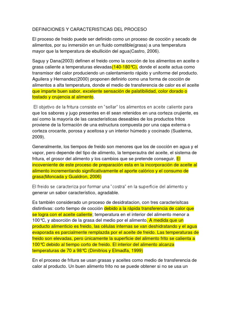 FREIDO | PDF | Fritura | Petróleo