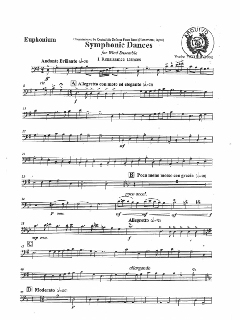 Symphonic Dances - 1 | PDF
