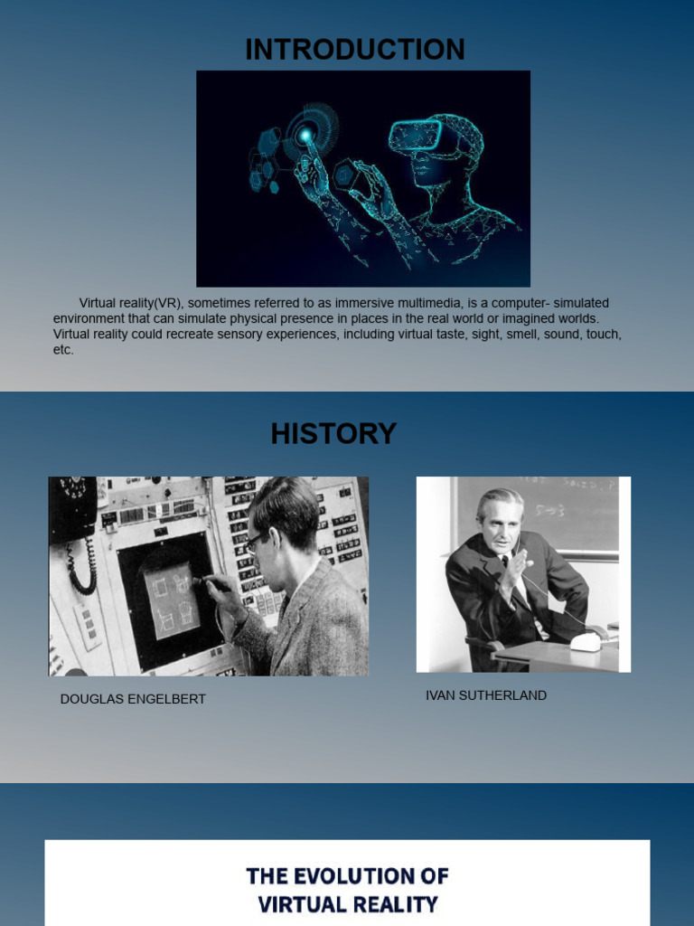 Overview of Virtual Reality Concepts | PDF | Virtual Reality | Simulation