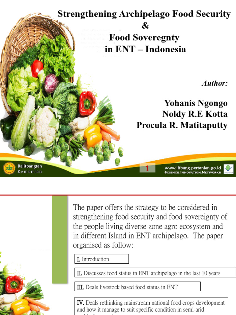 Food Security | PDF | Agriculture | Food Security