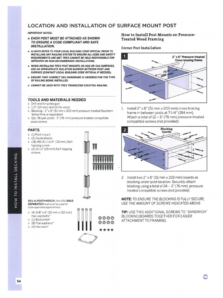 Anchor Blocking Composite Deck Pdf