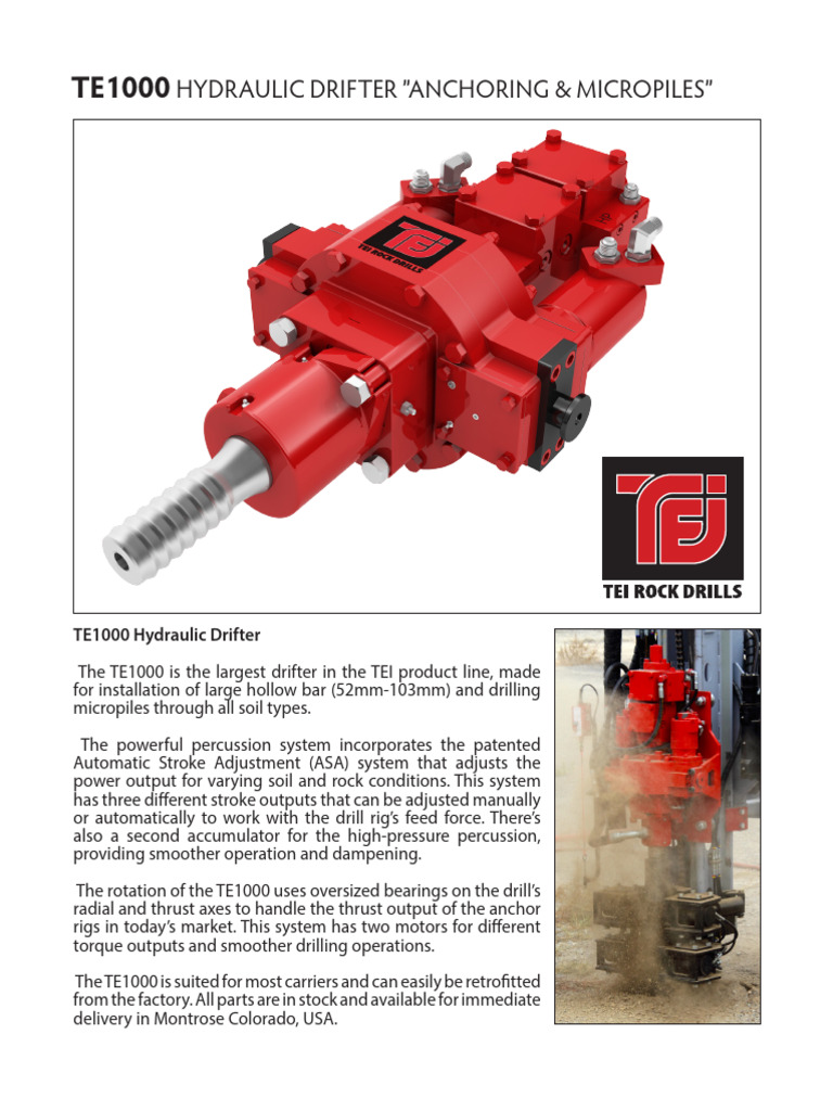 TE1000 - (25Kw - 13 569Nm) | PDF