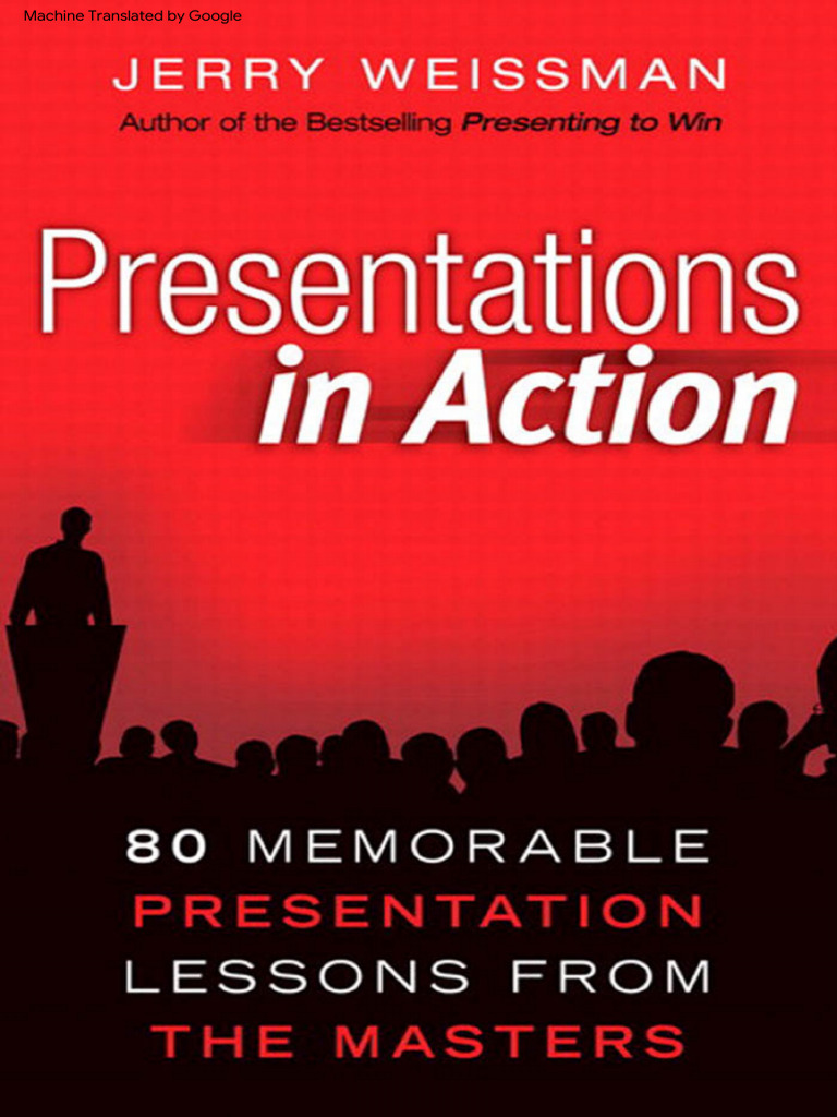 Presentations in Action - Jerry Weissman | PDF | Red mundial | Internet ...