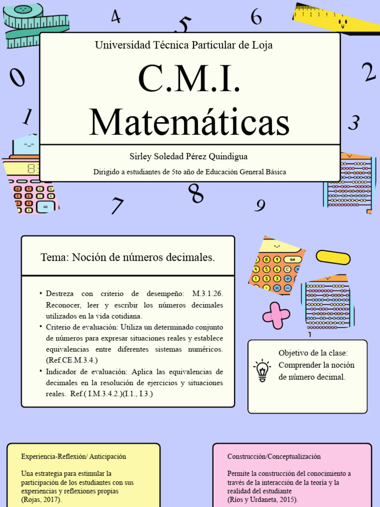 C.M.I. Matemáticas | PDF