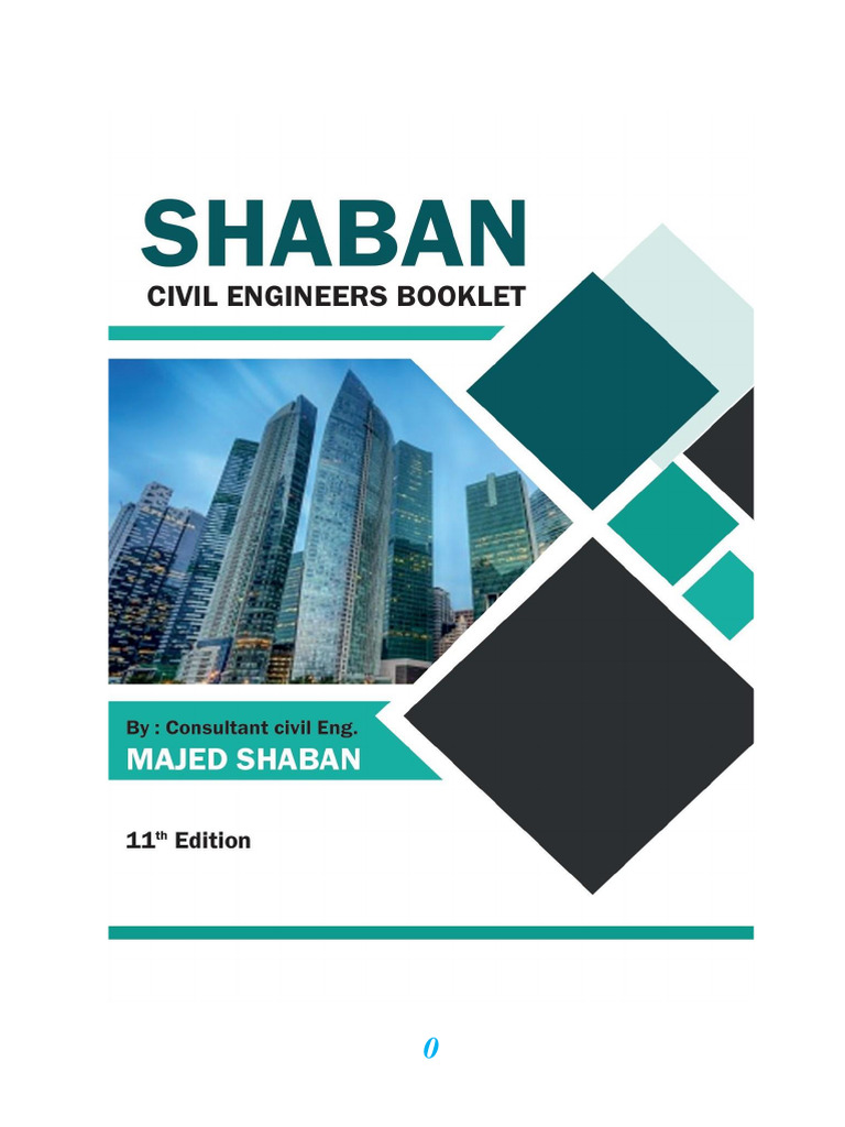 SHABAN Booklet 11th Edition | PDF | Concrete | Column