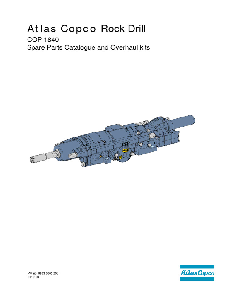 9853 6665 20d Spare Parts List COP 1840 | PDF