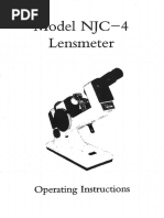 Basic Lensometry | PDF | Optics | Light