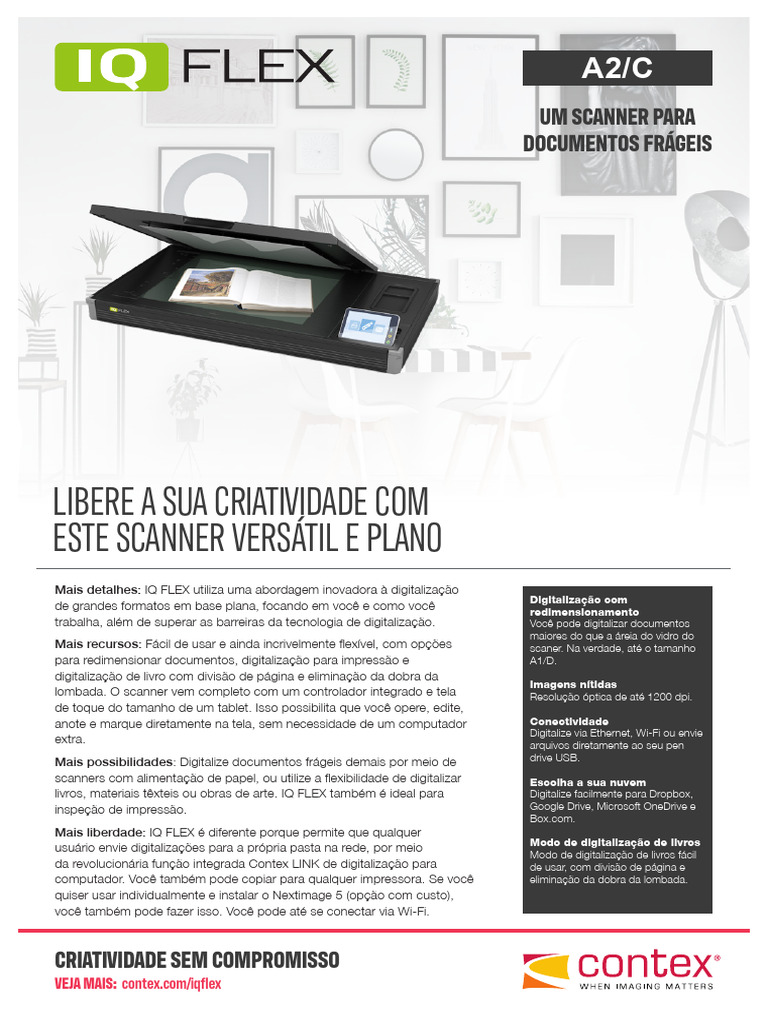 Contex Datasheet IQ-FLEX V1.3 PT | PDF