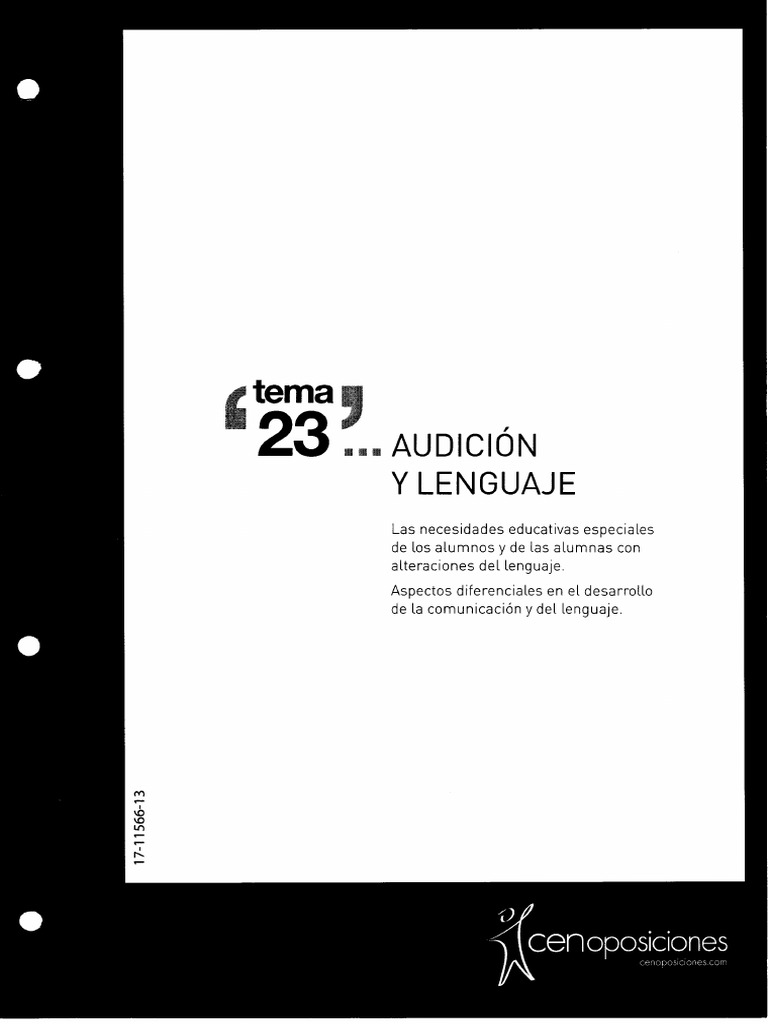 Tema 23 A L001 | PDF