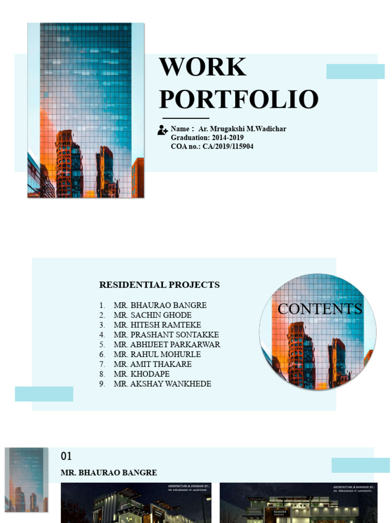 Work Portfolio | PDF