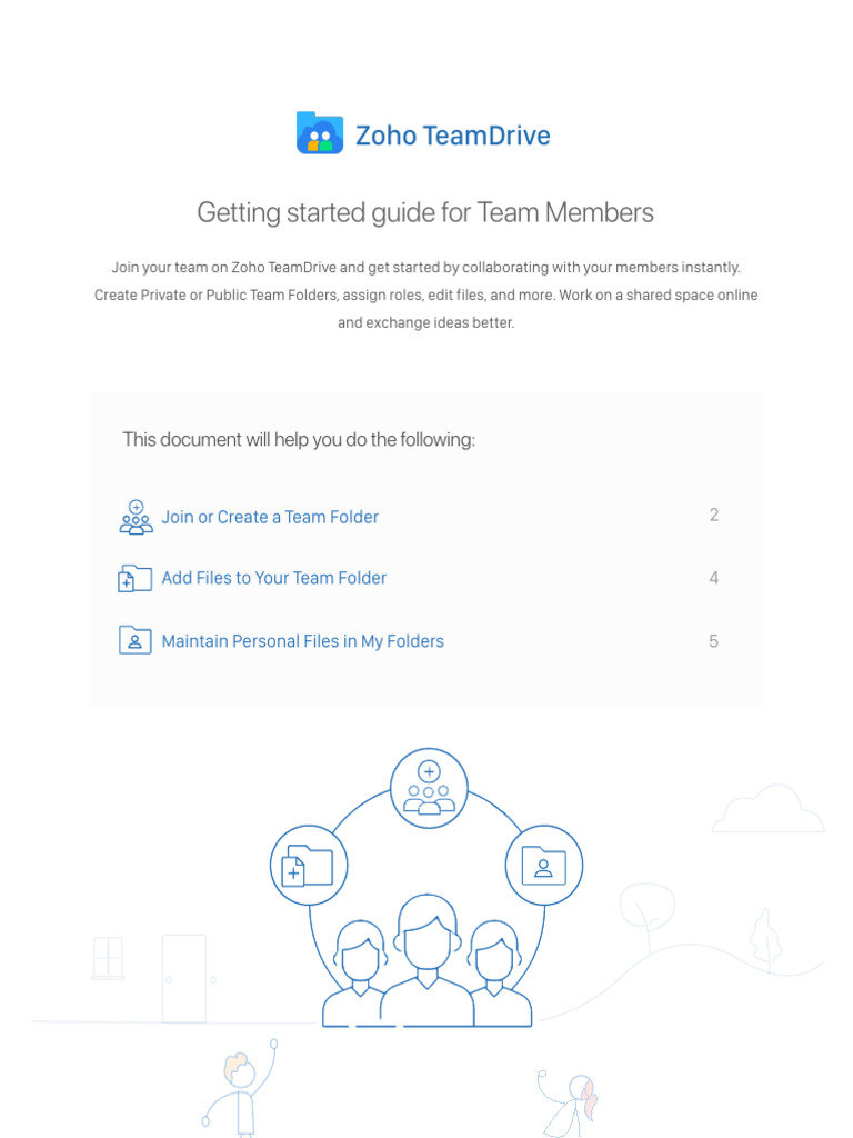 Getting Started Guide For Team Members Pdf Computer File Directory Computing 