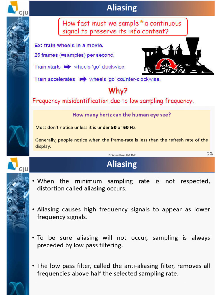 Signal Sampling and Quantization - 2 | PDF | Sampling (Signal Processing) | Spectral Density