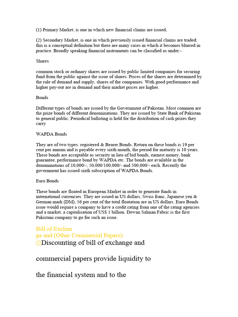 Bonds | PDF | Investment Fund | Closed End Fund