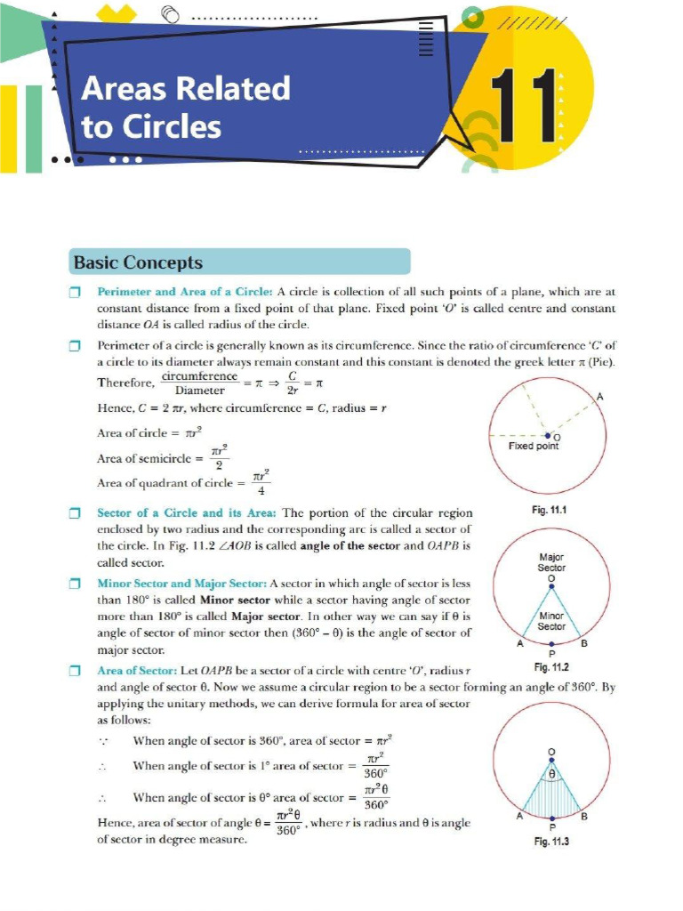 Colorful WS-Areas Related To Circles | PDF