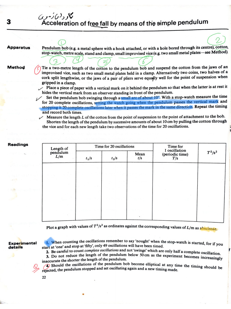 Experiment - 1 Physics-Practical | PDF