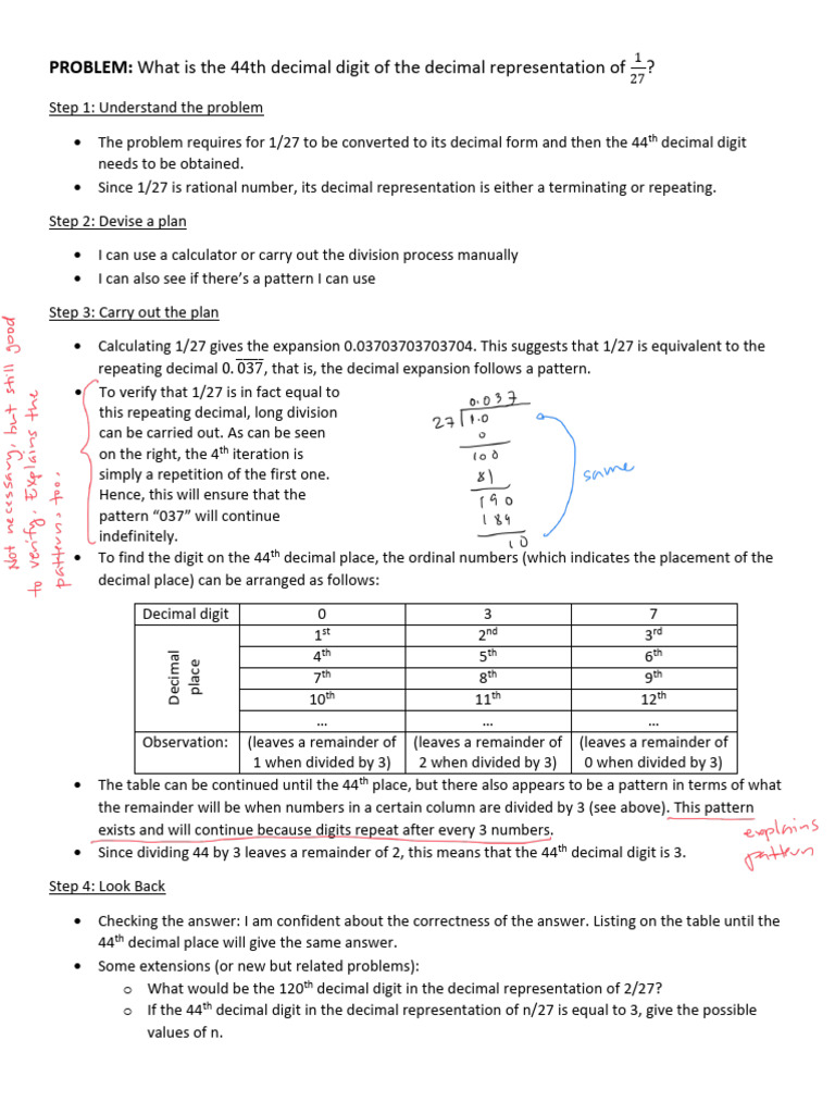 M3 - Polya Sample 01 | PDF