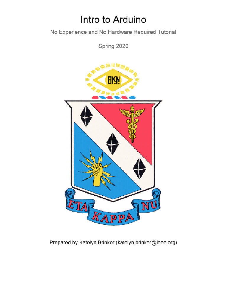 Intro-to-Arduino-Tutorial-No-Hardware-or-Experience-Required-1 | PDF | Arduino | Control Flow