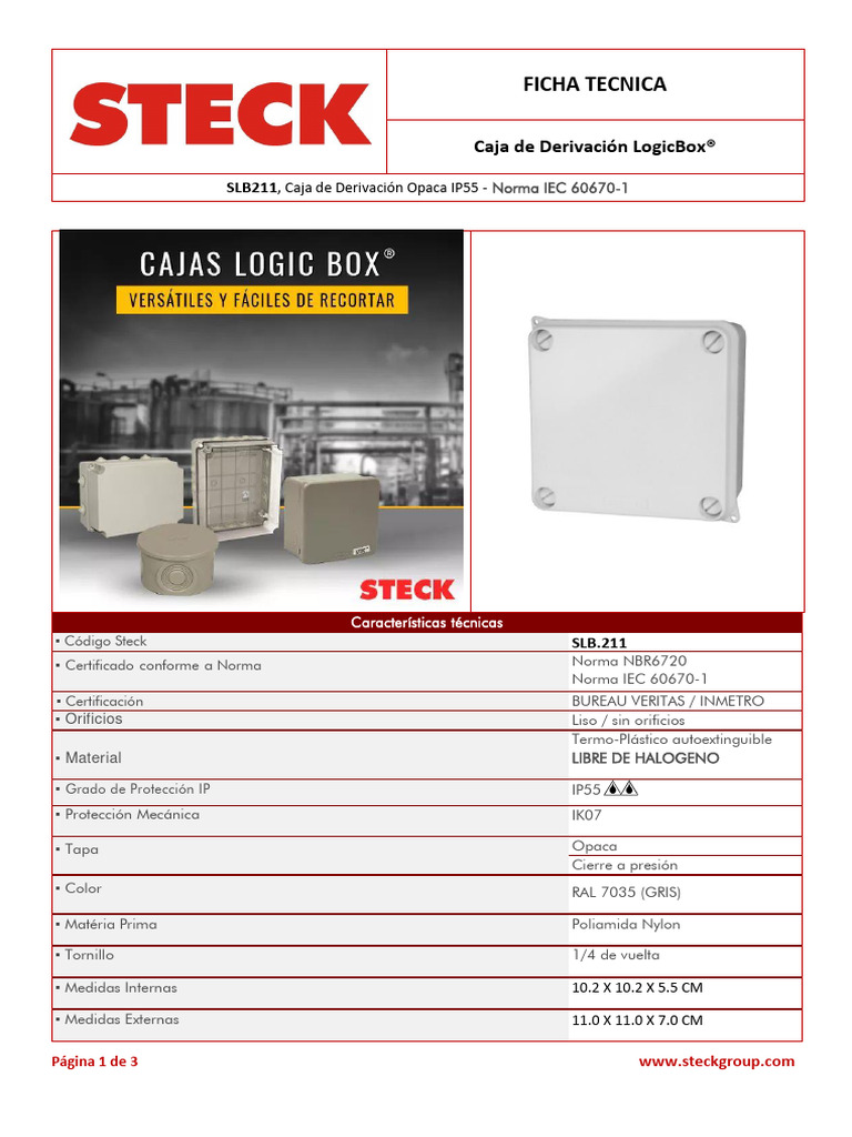 Caja de Paso Steck | PDF